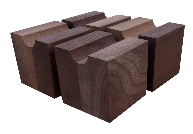 Hardwood Cable Risers - Butcher Block Acoustics