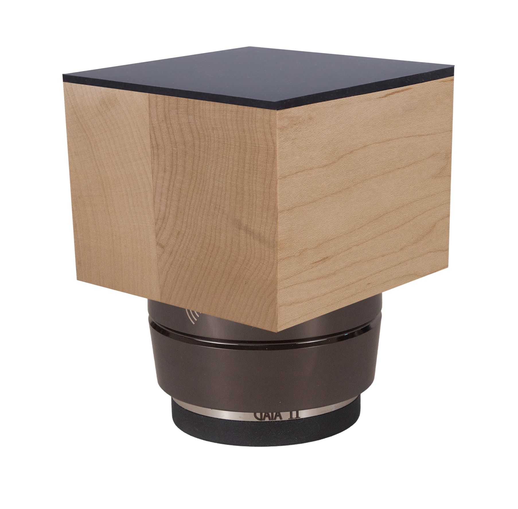 Iso-Block PLUS - Solid Hardwood Risers + IsoAcoustics GAIA Feet - Visc ...